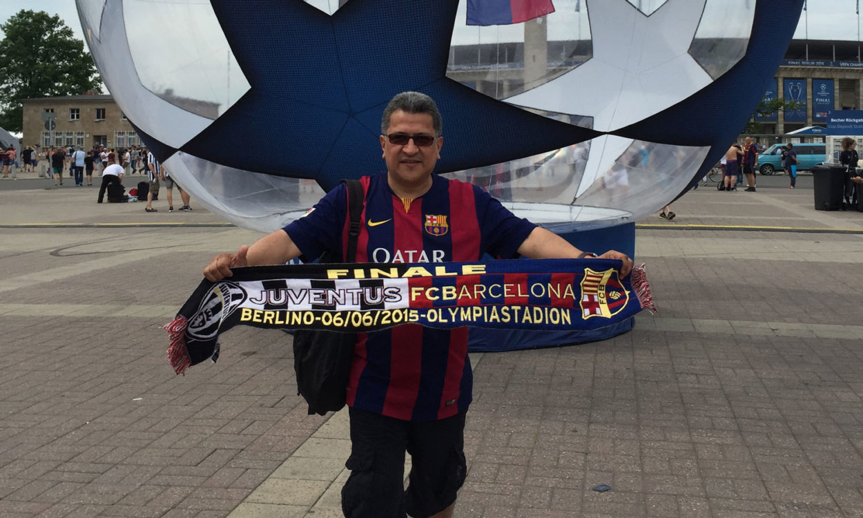 Pedro-FCB-Juvenuts - Peña Barcelonista Cafetera de Cali